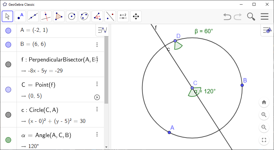 How to Graph Circles of Apollonius in GeoGebra | House of Math