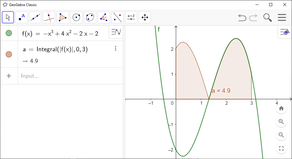 How to Find the Area Under a Graph Using GeoGebra | House of Math