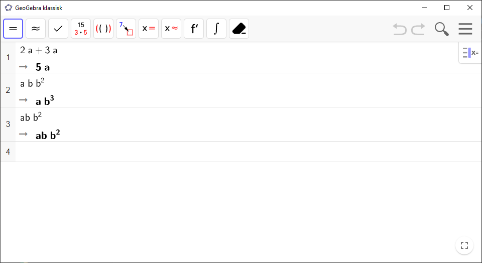 Hva er CAS i GeoGebra? | House of Math