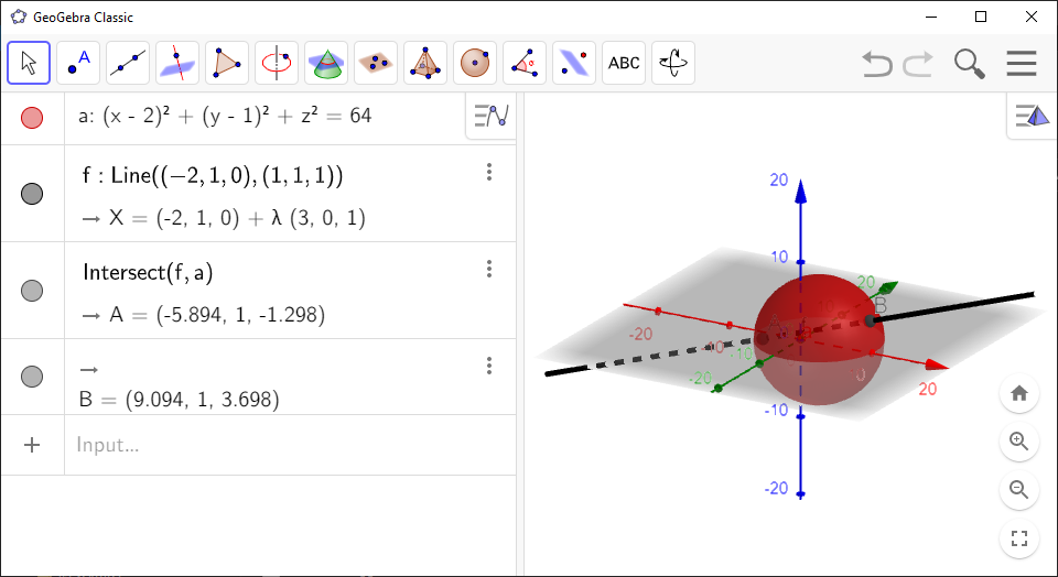 How to Find Intersection in GeoGebra | House of Math