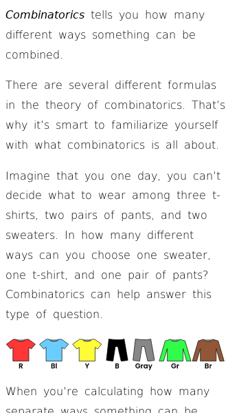 Combinatorics | Free Math Encyclopedia | Easy Language
