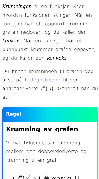 Funksjonsdrøfting | Gratis oppslagsverk i matte