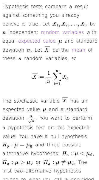 Hypothesis Testing | Free Online Math Encyclopedia | House of Math