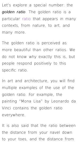 The Golden Ratio | Geometry | Free Math Encyclopedia | House of Math