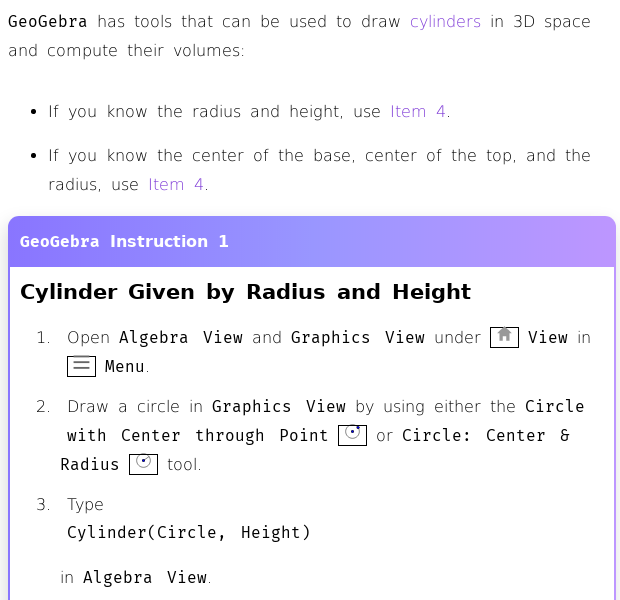 Solid Figures in GeoGebra | Free Geometry Guide | House of Math
