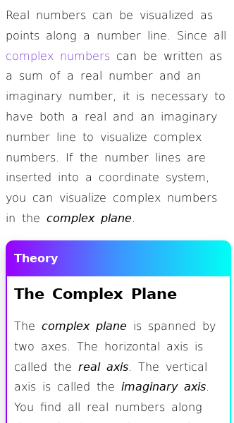 Complex Numbers | Free Math Encyclopedia | House of Math