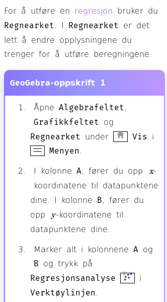 Modellering i GeoGebra | Gratis guide | Lettforståelig | House of Math