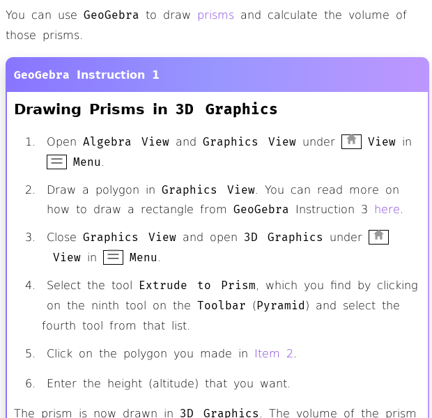 Solid Figures in GeoGebra | Free Geometry Guide | House of Math