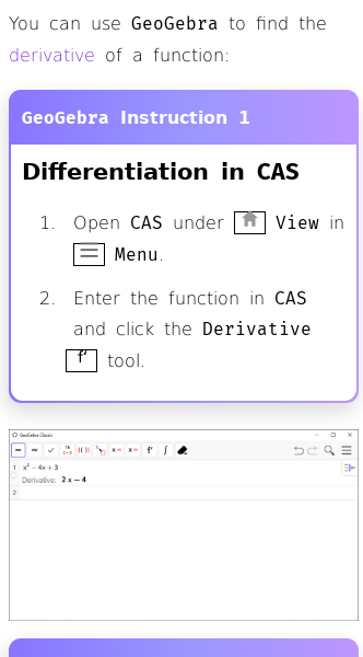 Functions in GeoGebra | Free Guide | Easy Language | House of Math