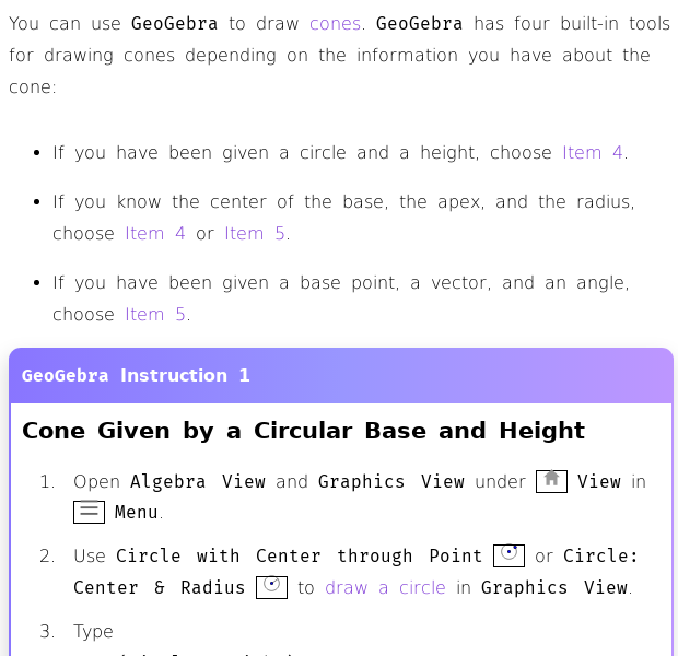 Solid Figures in GeoGebra | Free Geometry Guide | House of Math