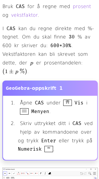 Tall og måling i GeoGebra | Gratis GeoGebra-guide | House of Math