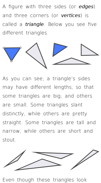 Triangle Attributes | Geometry | Free Math Encyclopedia | House of Math