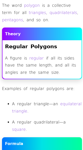 Polygons | Geometry | Free Online Math Encyclopedia | House of Math