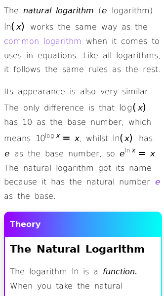 Logarithms | Free Math Encyclopedia | Easy Language | House of Math