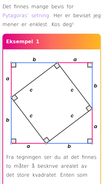 Bevis | Gratis oppslagsverk i matte | Lettforståelig