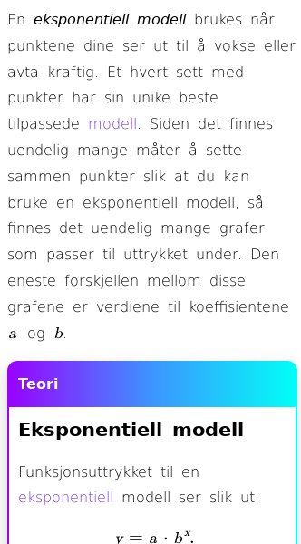 Matematiske modeller | Gratis oppslagsverk i matte | House of Math