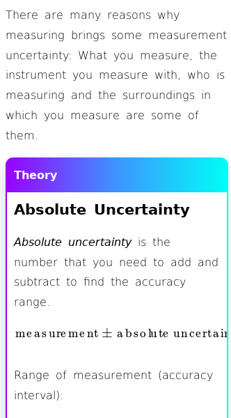 Accuracy | Free Math Encyclopedia