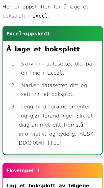 Statistikk i Excel | Gratis mal og guide til formler