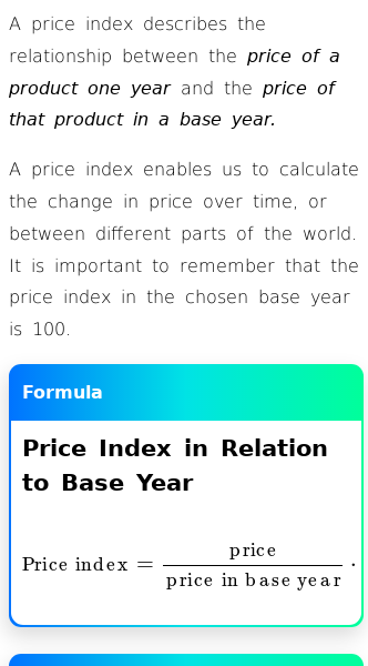 Income and Index | Free Math Encyclopedia | House of Math