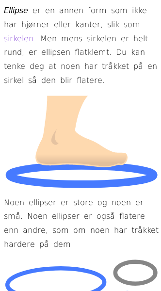 Ellipse | Gratis oppslagsverk i matte | Lettforståelig | House of Math