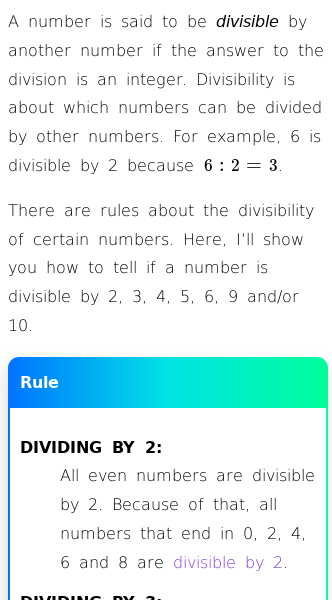 Division| Free Math Encyclopedia | House of Math
